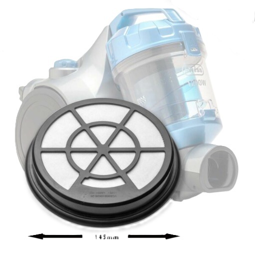 Round Air Filter - Indigo
